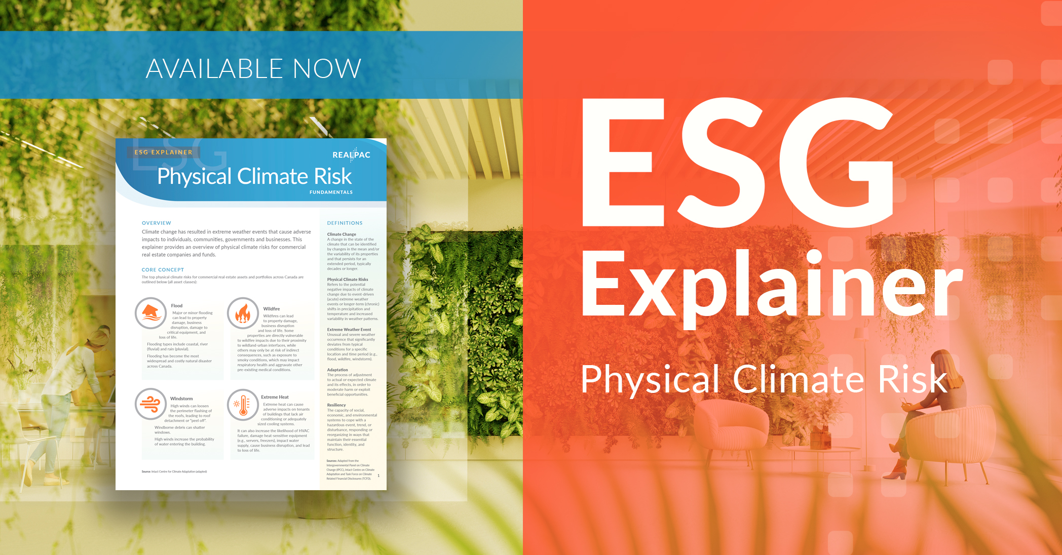 ESG Explainer: Physical Risk - REALPAC